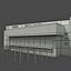 Stadium Ticket Office 3d Model
