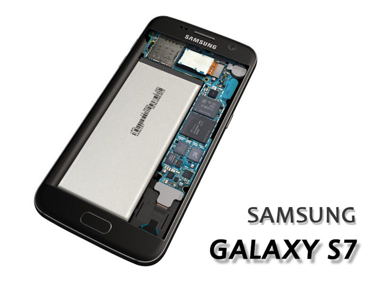 Samsung Galaxy S7 Model - TurboSquid 1302845