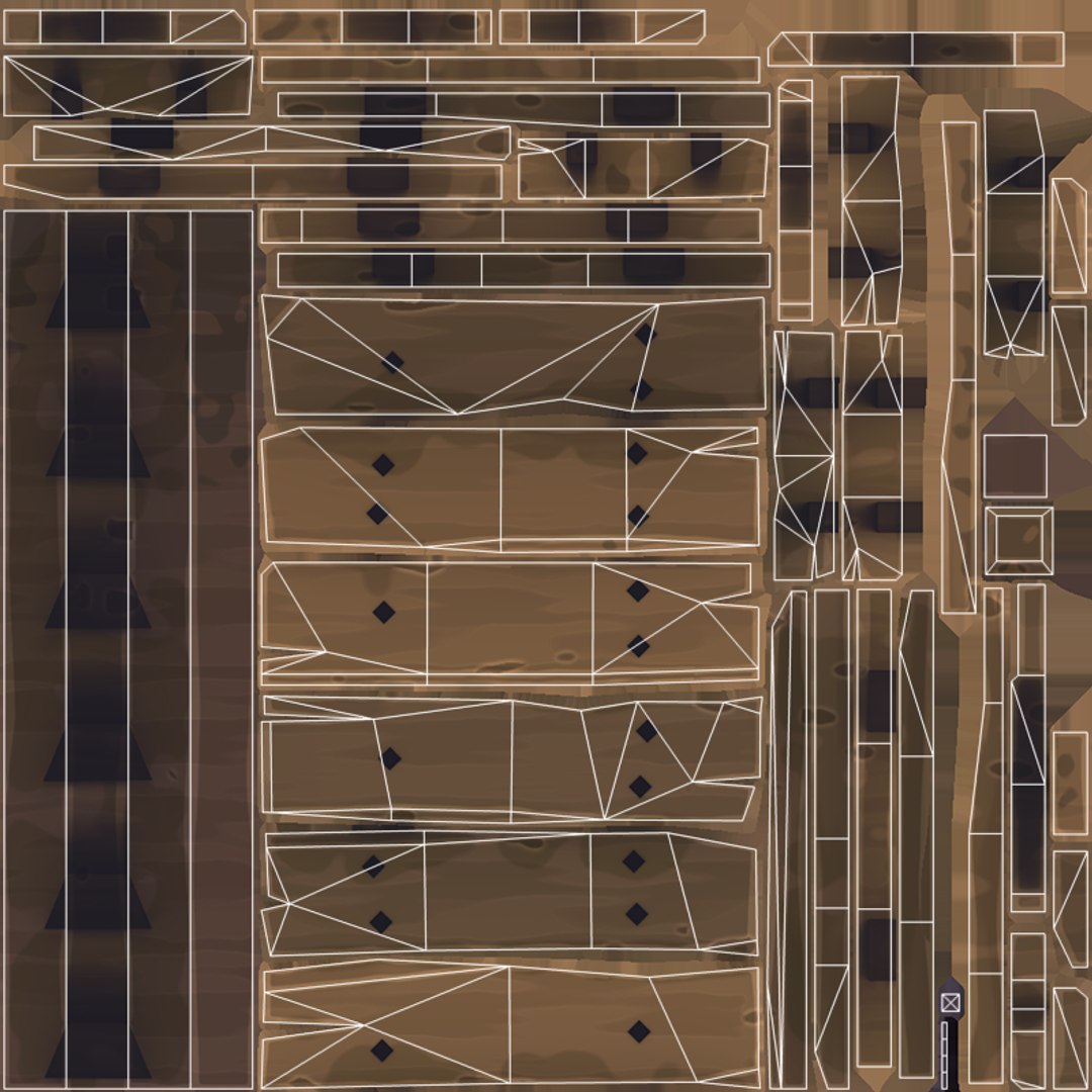 Stylized Wooden Stairs - PBR Game Ready 3D Model - TurboSquid 2050044