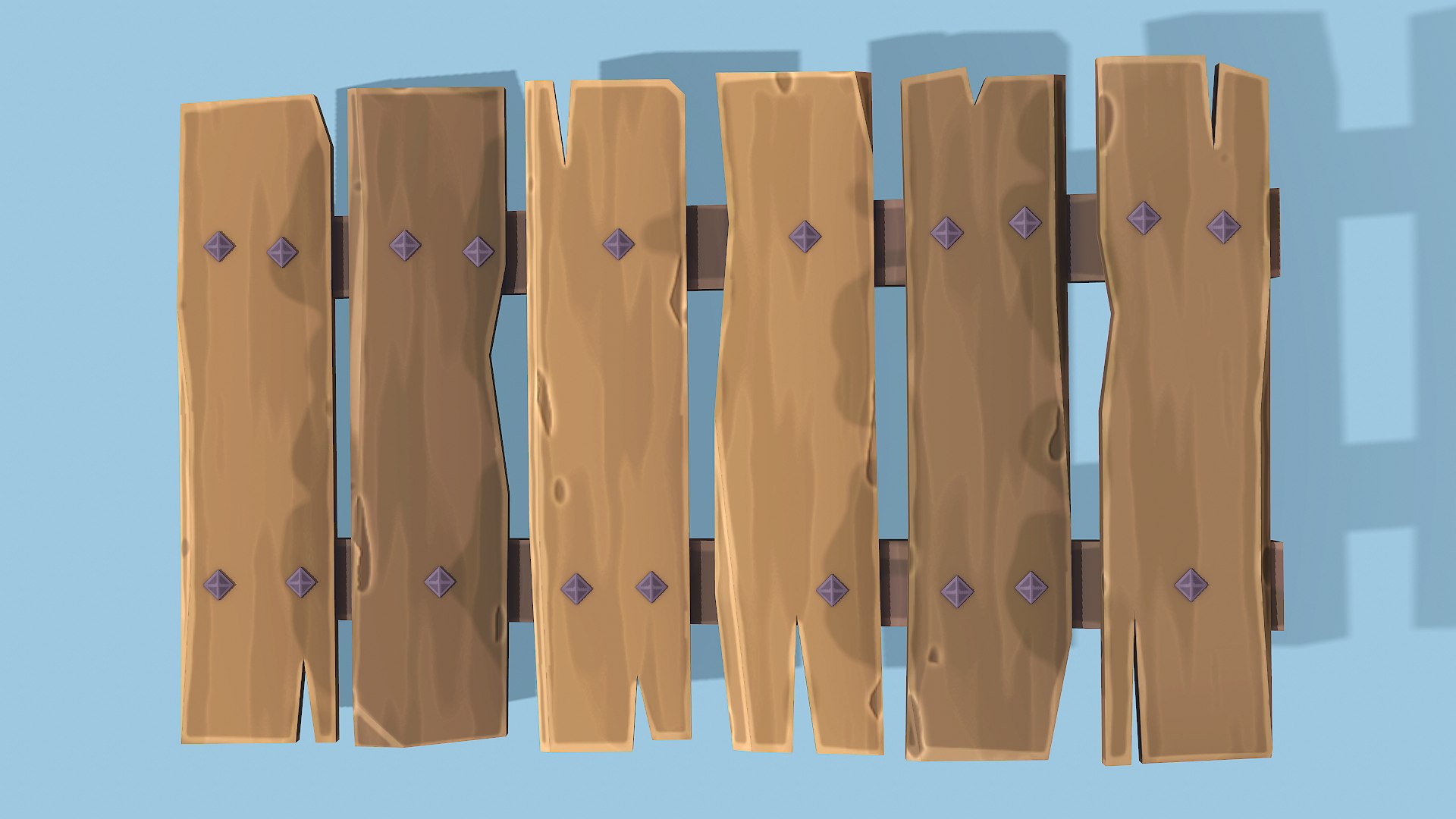 Stylized Wooden Stairs - PBR Game Ready 3D Model - TurboSquid 2050044