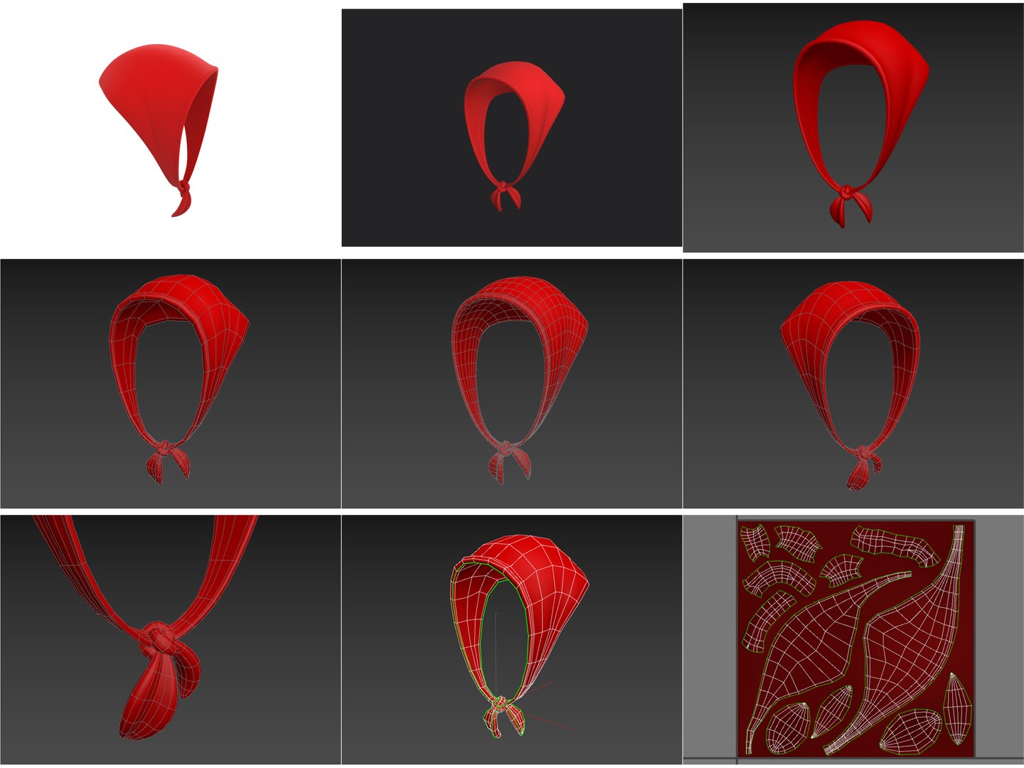 3D Hats and Helmets Pack 9 model - TurboSquid 2126549