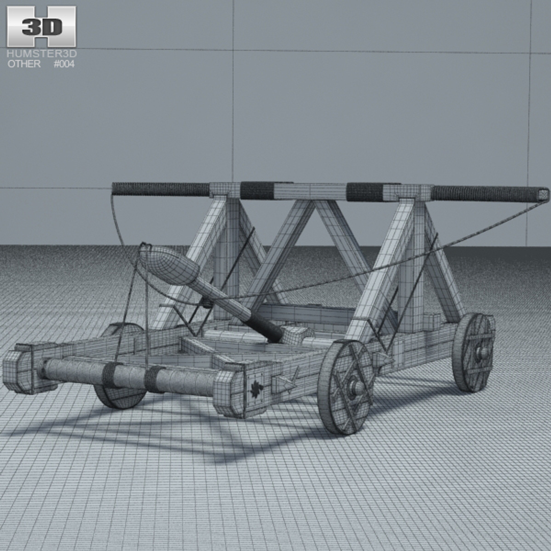 modelo 3d Catapulta - TurboSquid 1267848
