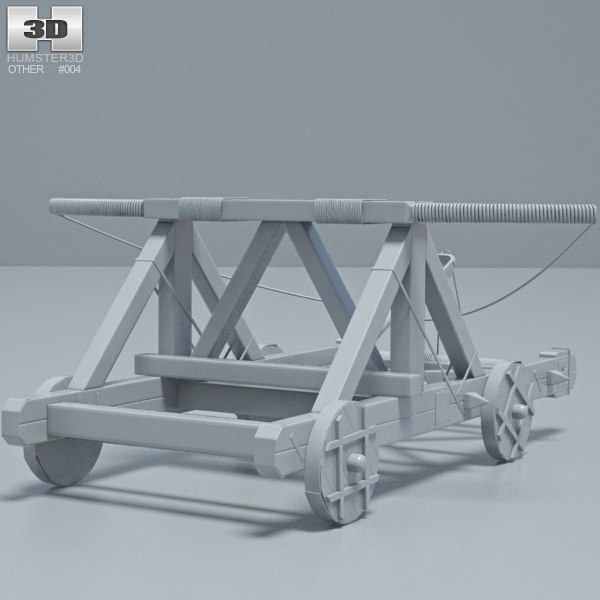 modelo 3d Catapulta - TurboSquid 1267848