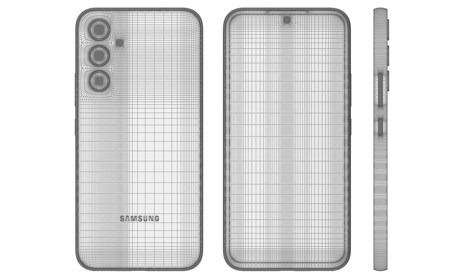 Samsung Galaxy A54 Black 3D Model - TurboSquid 2042652