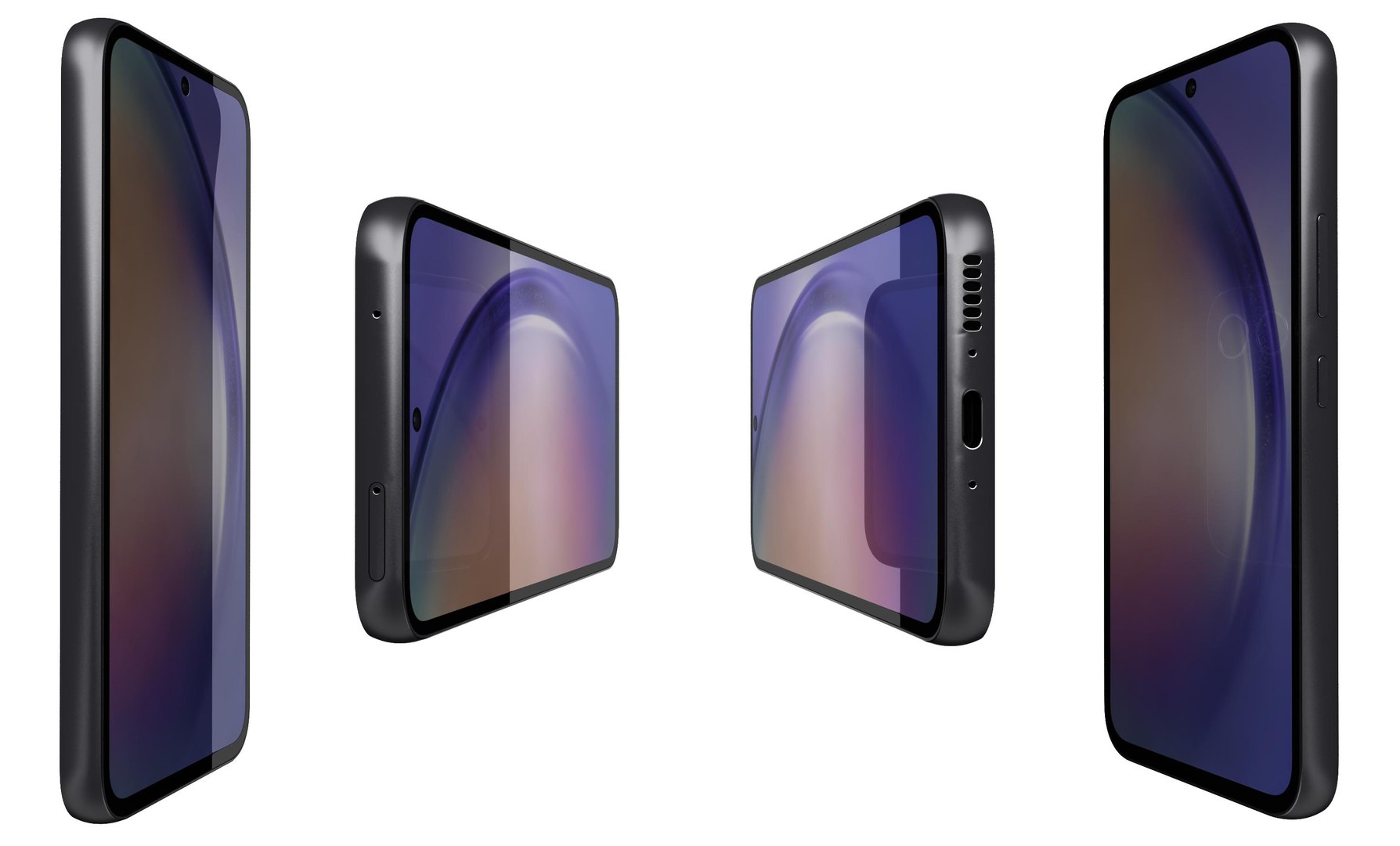 Samsung Galaxy A54 Black 3D Model - TurboSquid 2042652