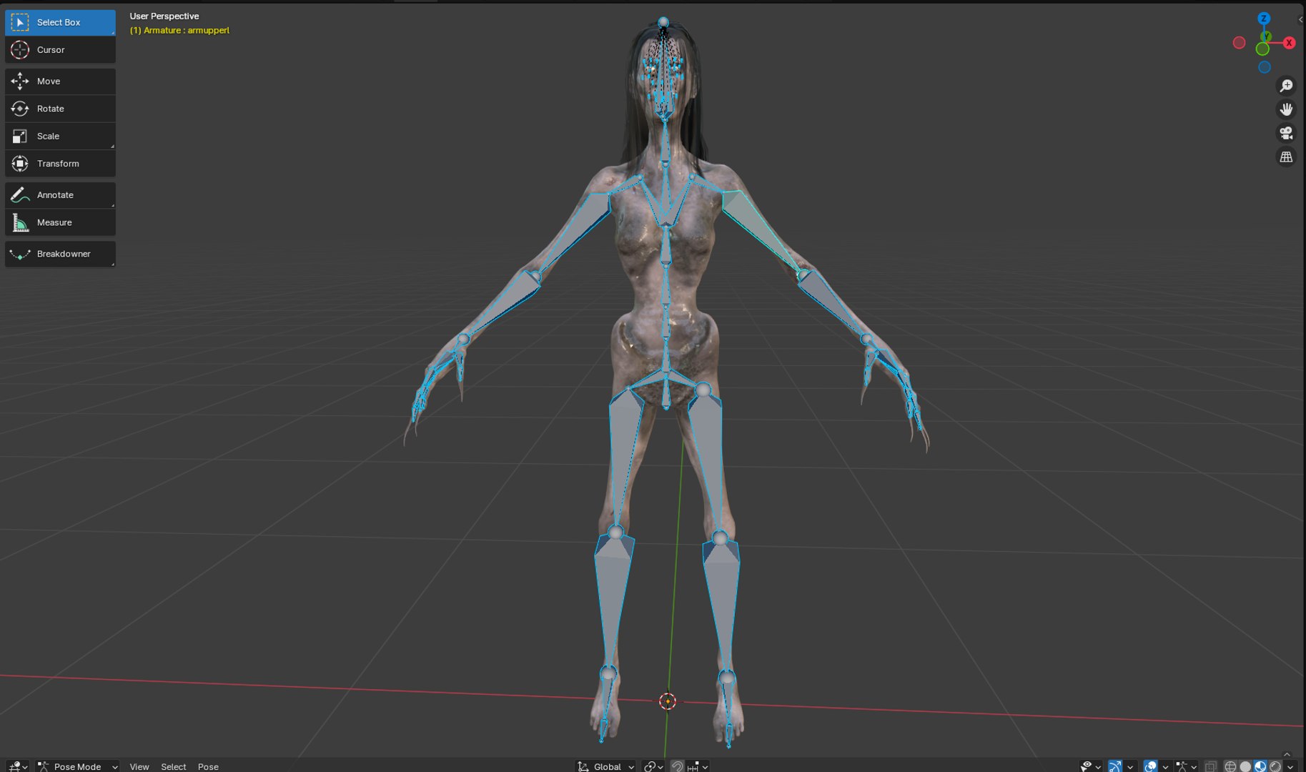 Demonic Witch Creature 3D Model - TurboSquid 2294859