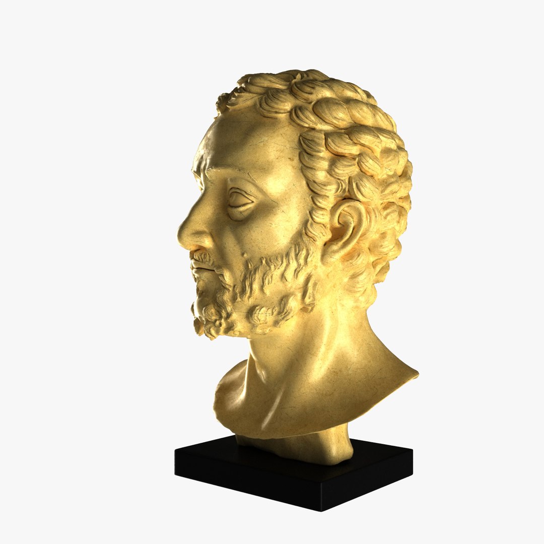 Bust Cosimo Cellini 3d Model