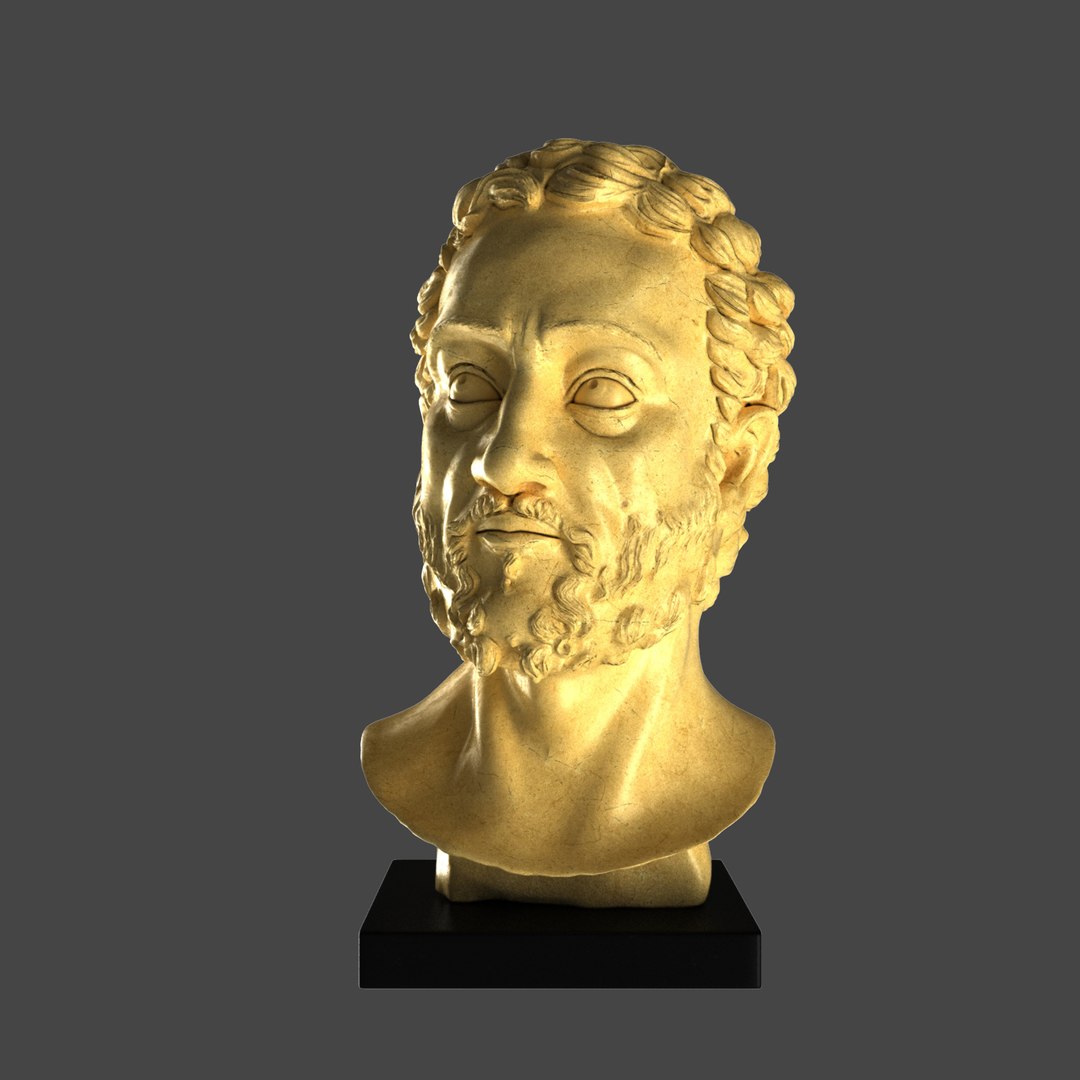 Bust Cosimo Cellini 3d Model