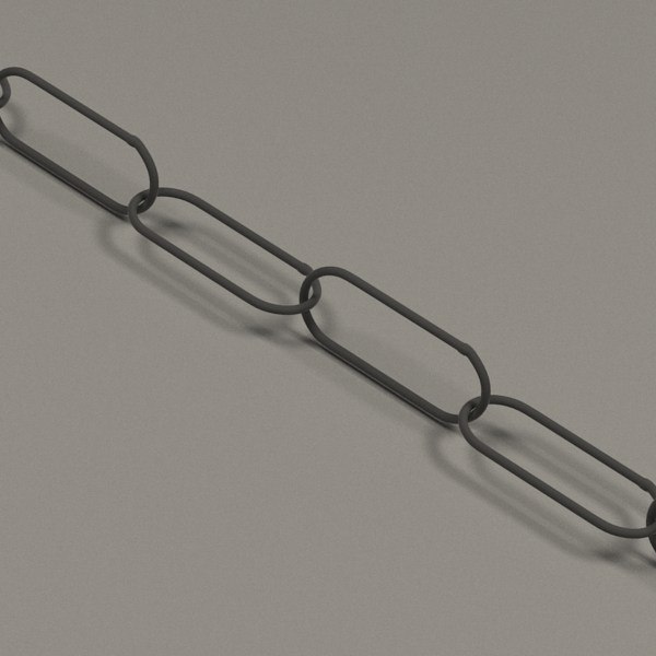 chain 3d obj