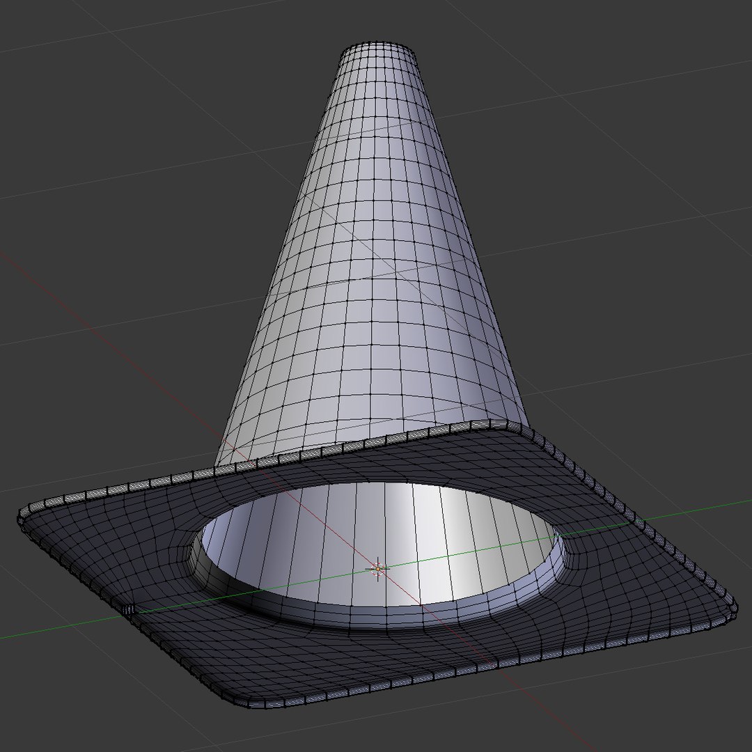 Orange Traffic Cone 3D Model - TurboSquid 1189086