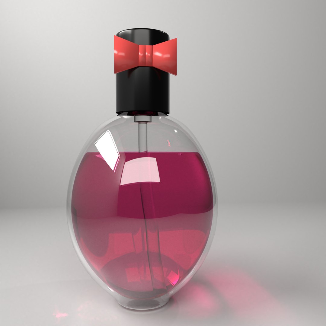 3D Perfume 1 With Red Liquid - TurboSquid 1857125