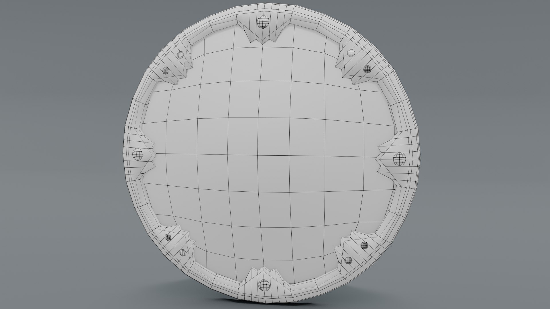 Iron Shield Model - TurboSquid 1464614