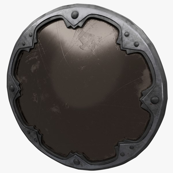 Iron shield model - TurboSquid 1464614