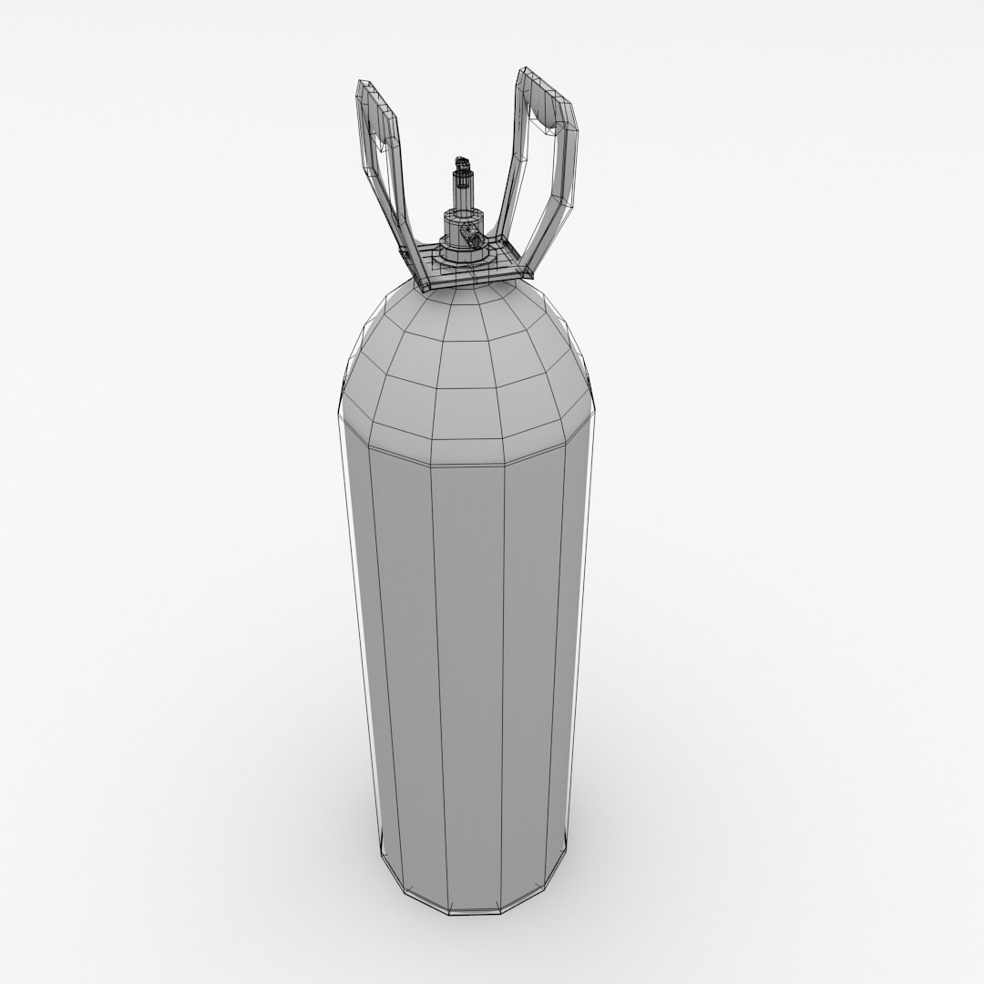 3d Helium Tank