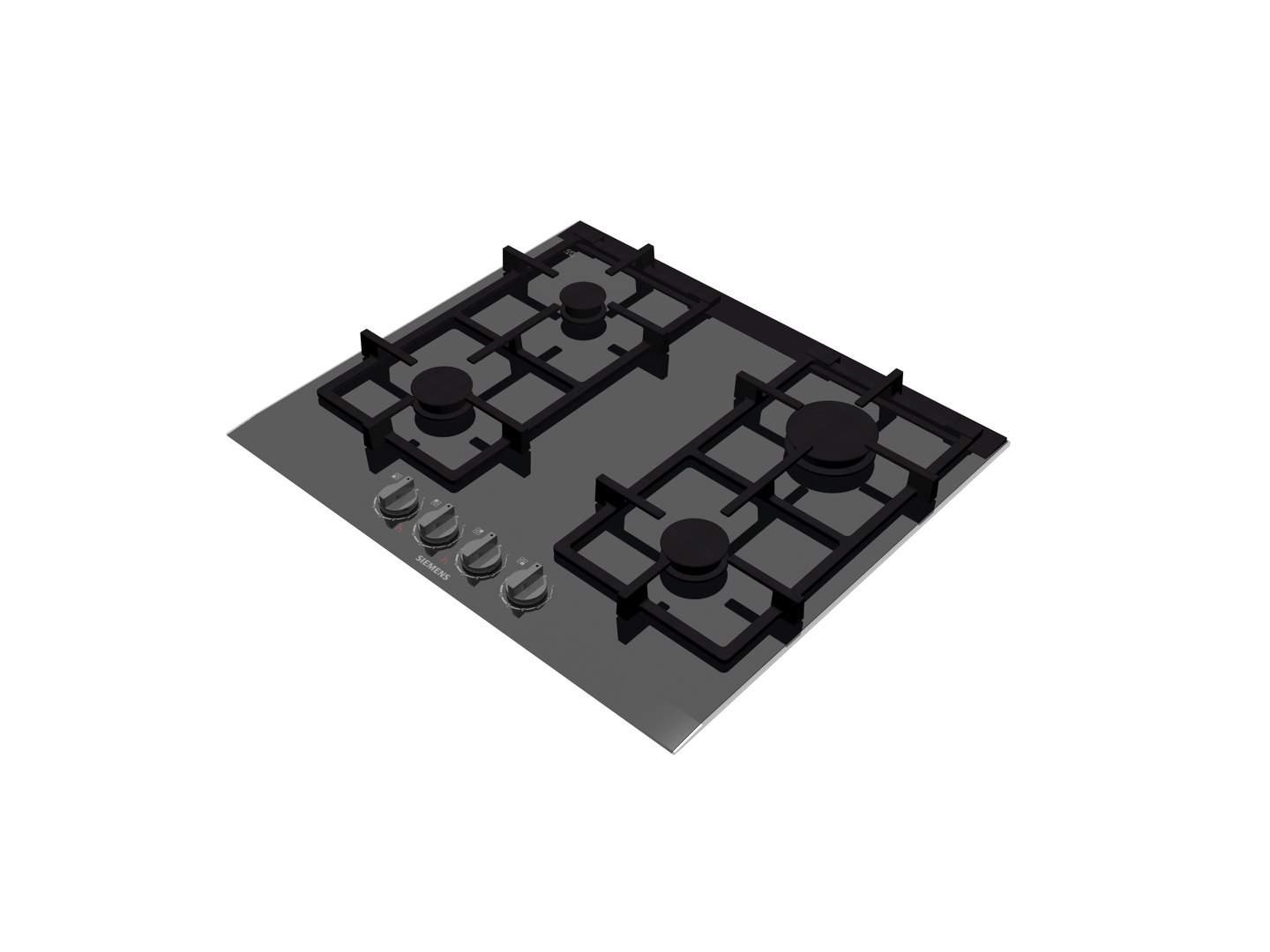 3D Model Iq700 Gas Hob 60 - TurboSquid 1557264