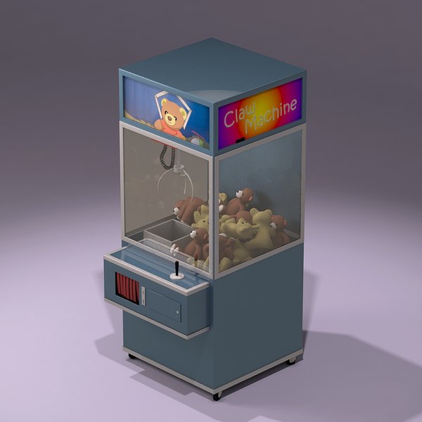Claw Vending Machine 3D Models for Download | TurboSquid