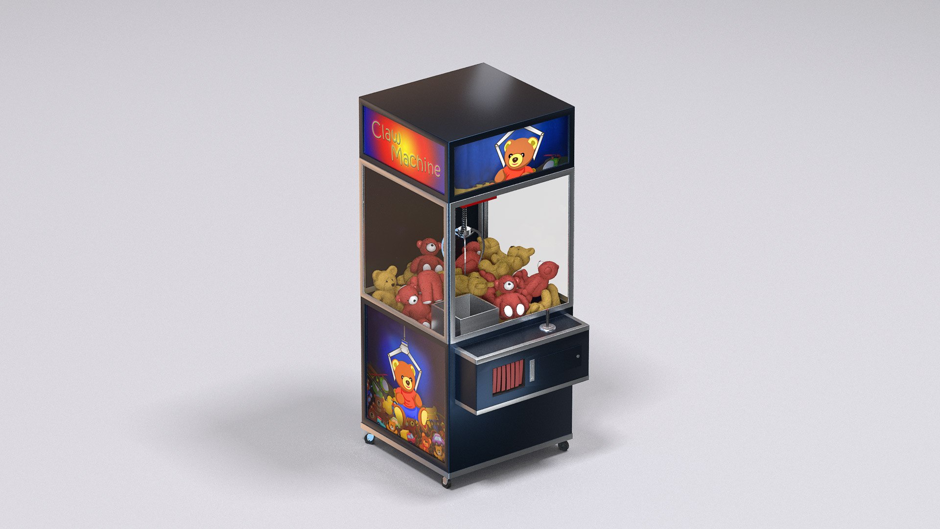 Toy Claw Machine 3d Max