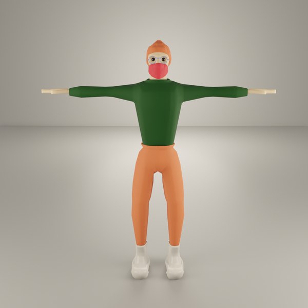 Free Cartoon Man 3D Models for Download | TurboSquid