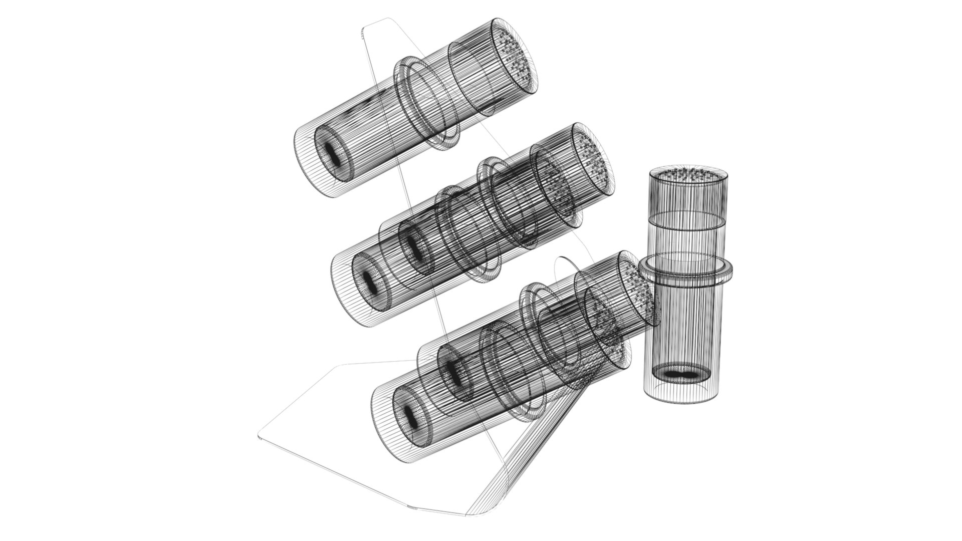 3D Collection of high-quality models of sets for spices and sauces ...
