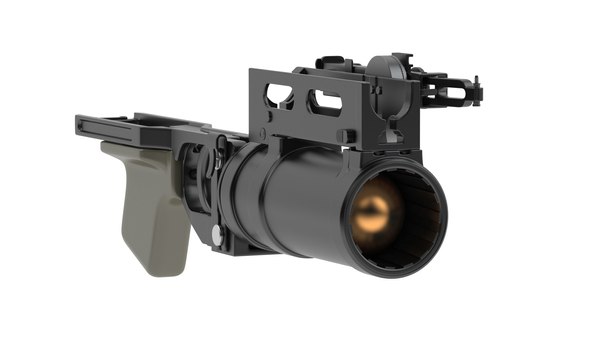 3D GP-25 Grenade Launcher - TurboSquid 1730619
