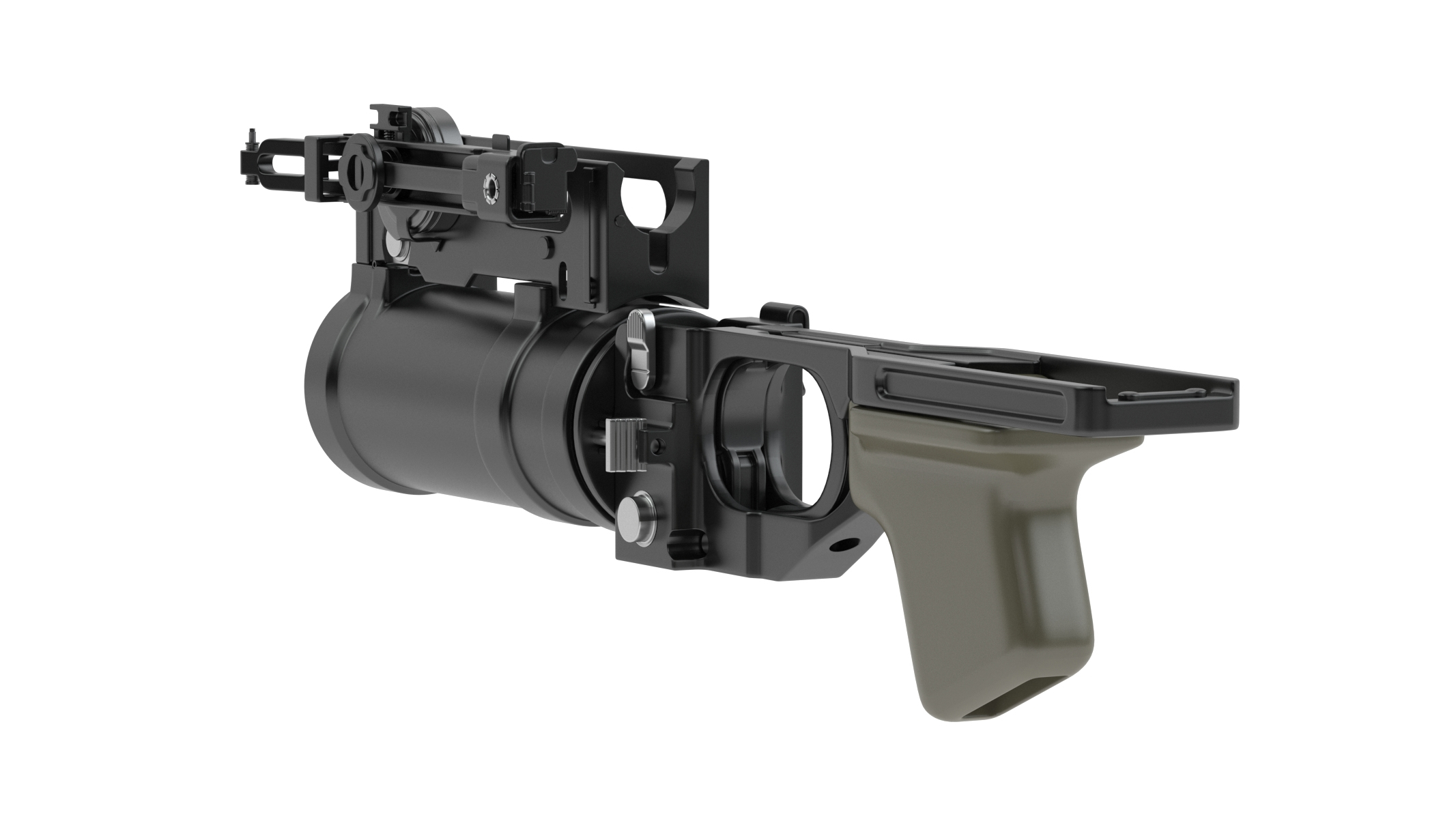 3D GP-25 Grenade Launcher - TurboSquid 1730619