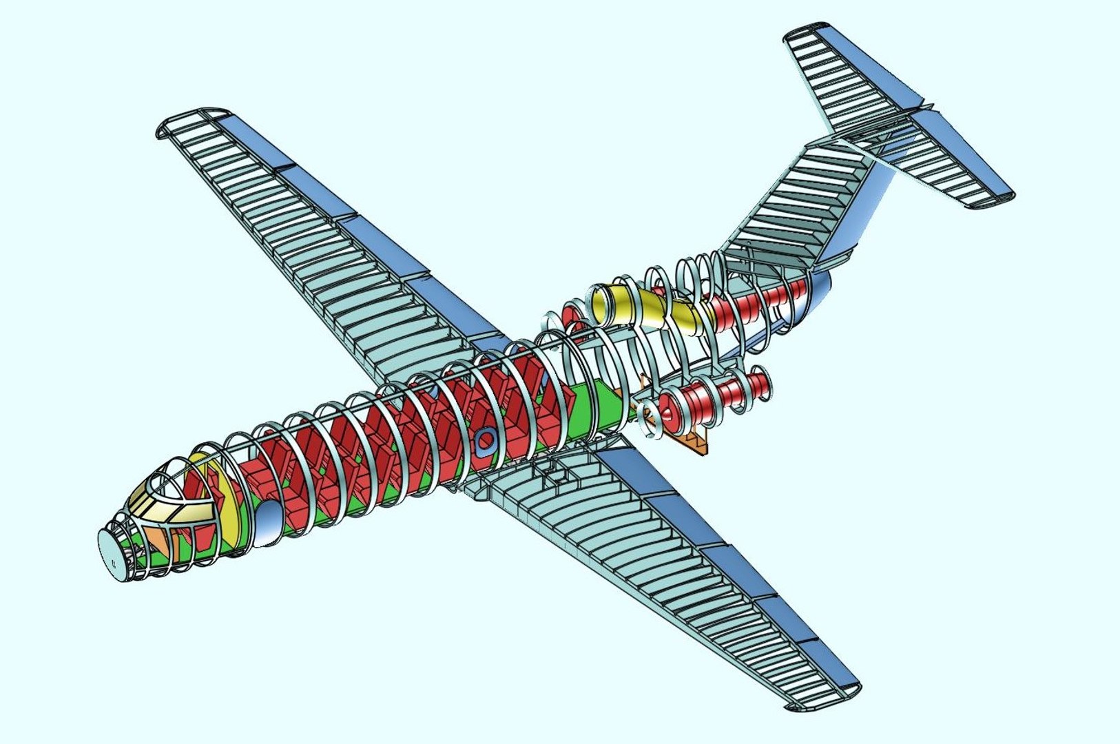 Yakolev Yak-40 Transport Aircraft Model - TurboSquid 1306305