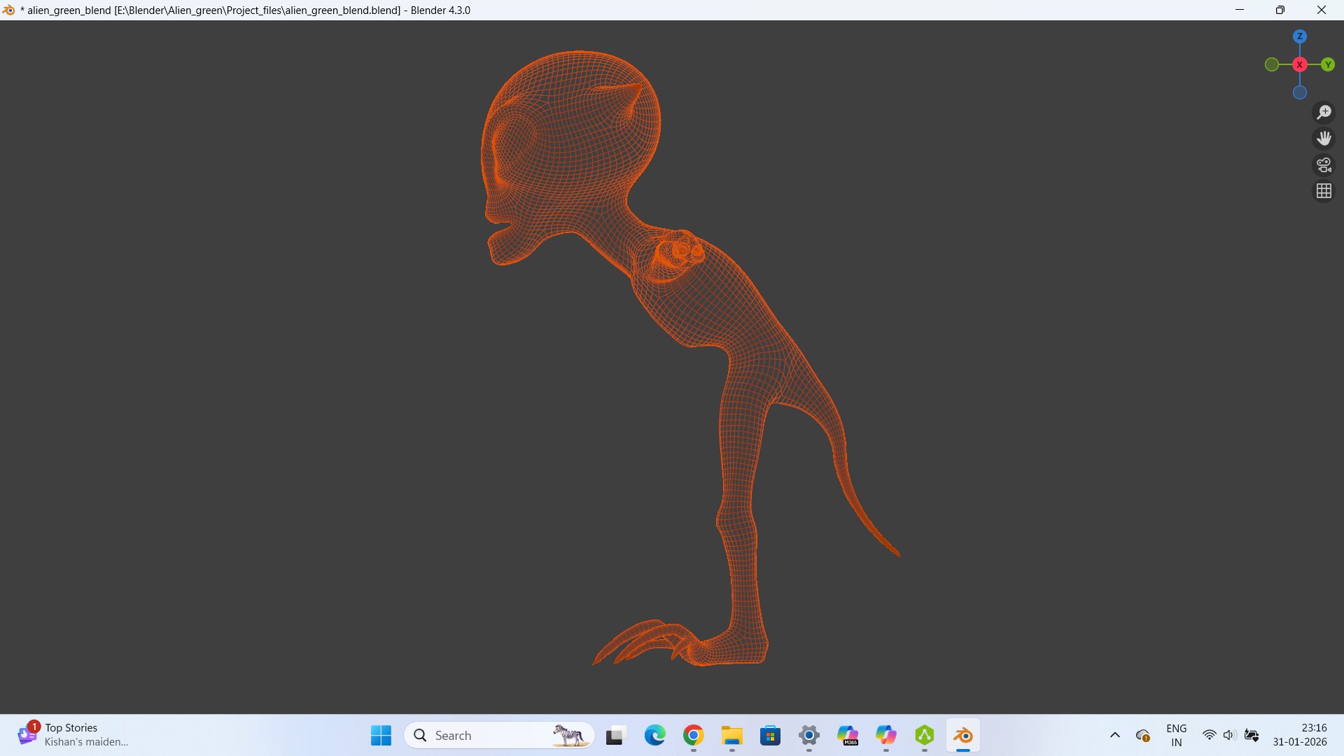 Venomark Rigged Alien Predator 3D Model - TurboSquid 2525909