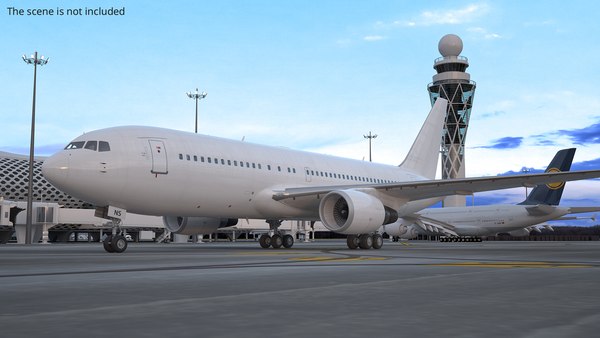 modelo 3d Boeing 767 200ER genérico adaptado para Maya - TurboSquid 2491730