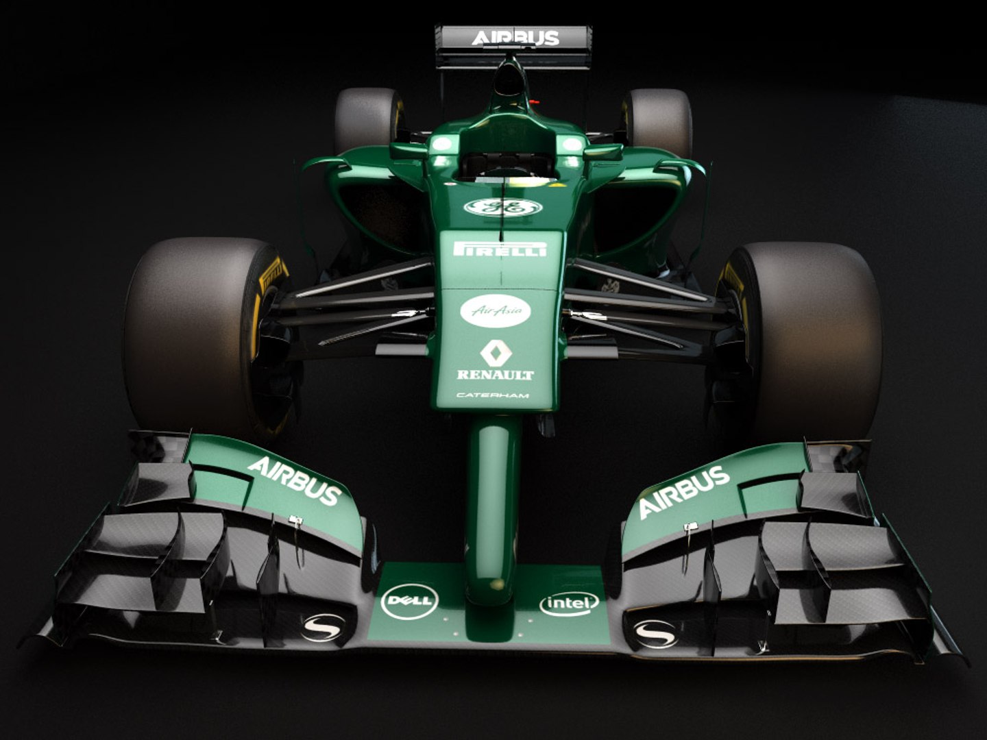 3d Model F1 Caterham Ct05 2014