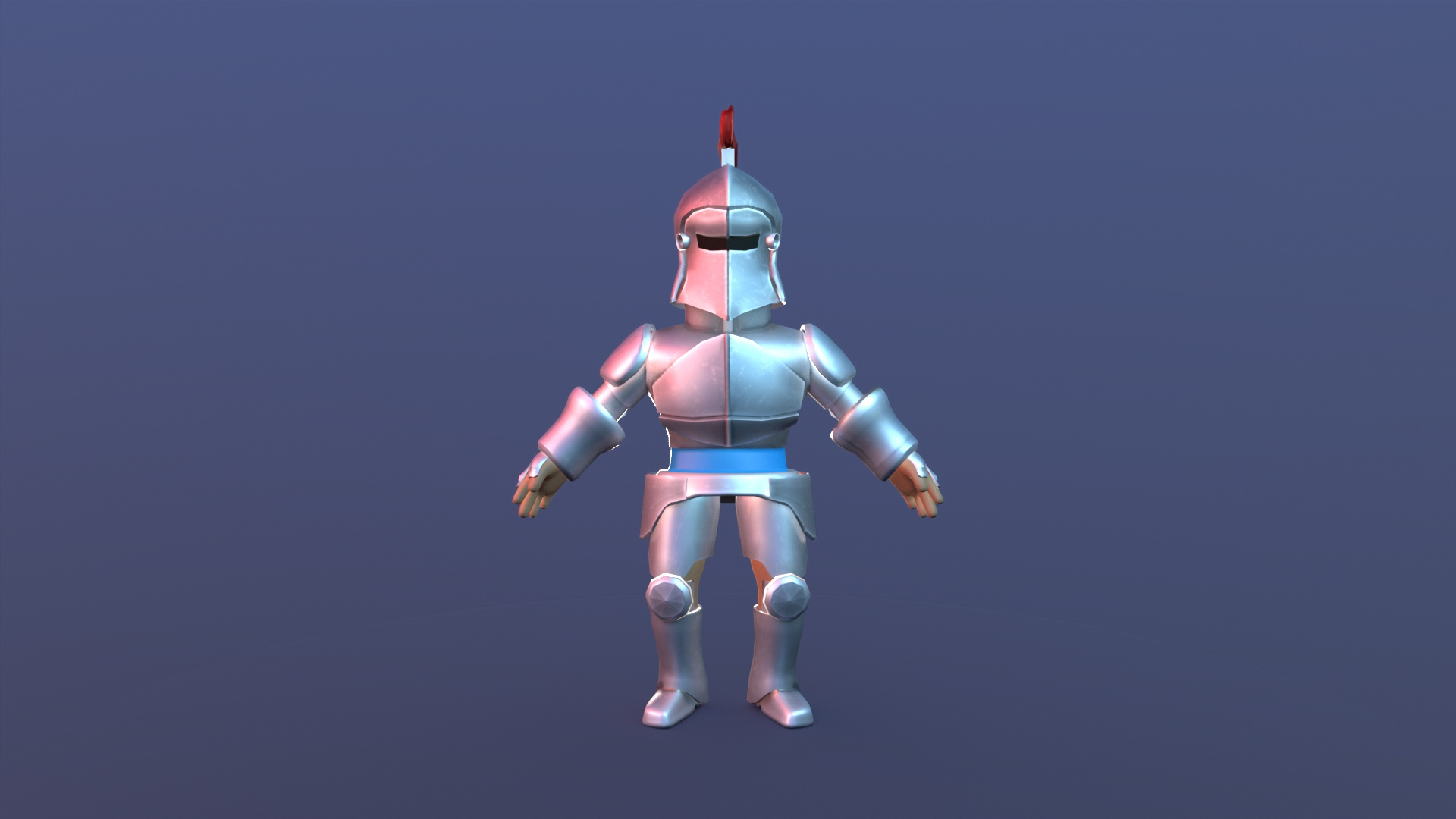 Game Ready Cartoon Knight 3D - TurboSquid 2217320