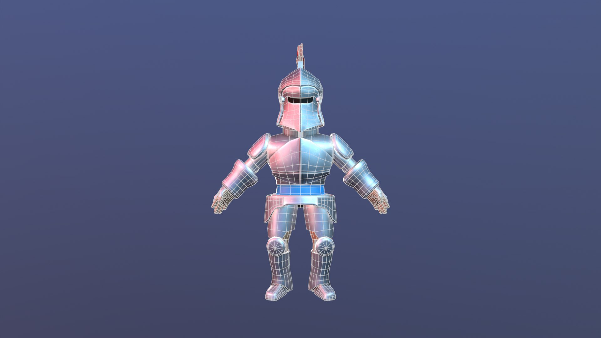 Game Ready Cartoon Knight 3D - TurboSquid 2217320