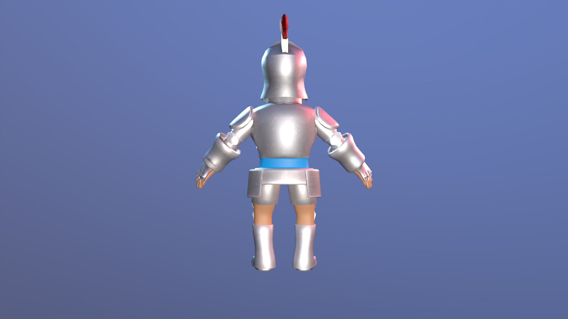Game Ready Cartoon Knight 3D - TurboSquid 2217320