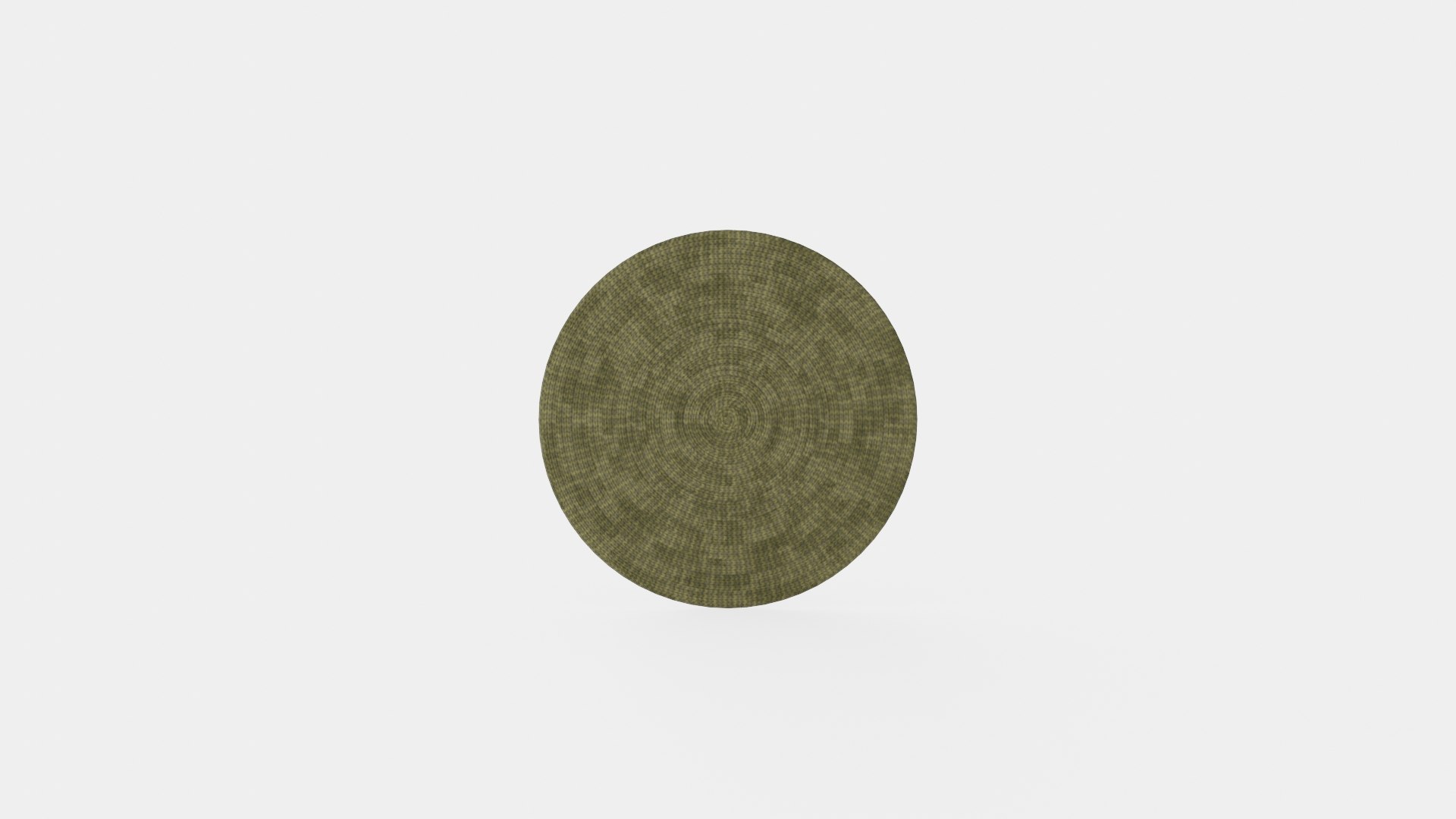 3D Round Rug In Woven Jute Quality - TurboSquid 2246902