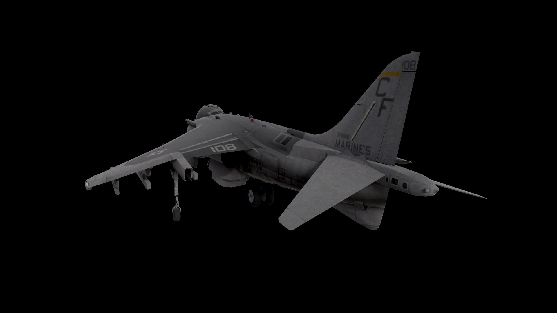 AV-8B Harier 2 3D Model - TurboSquid 1769283