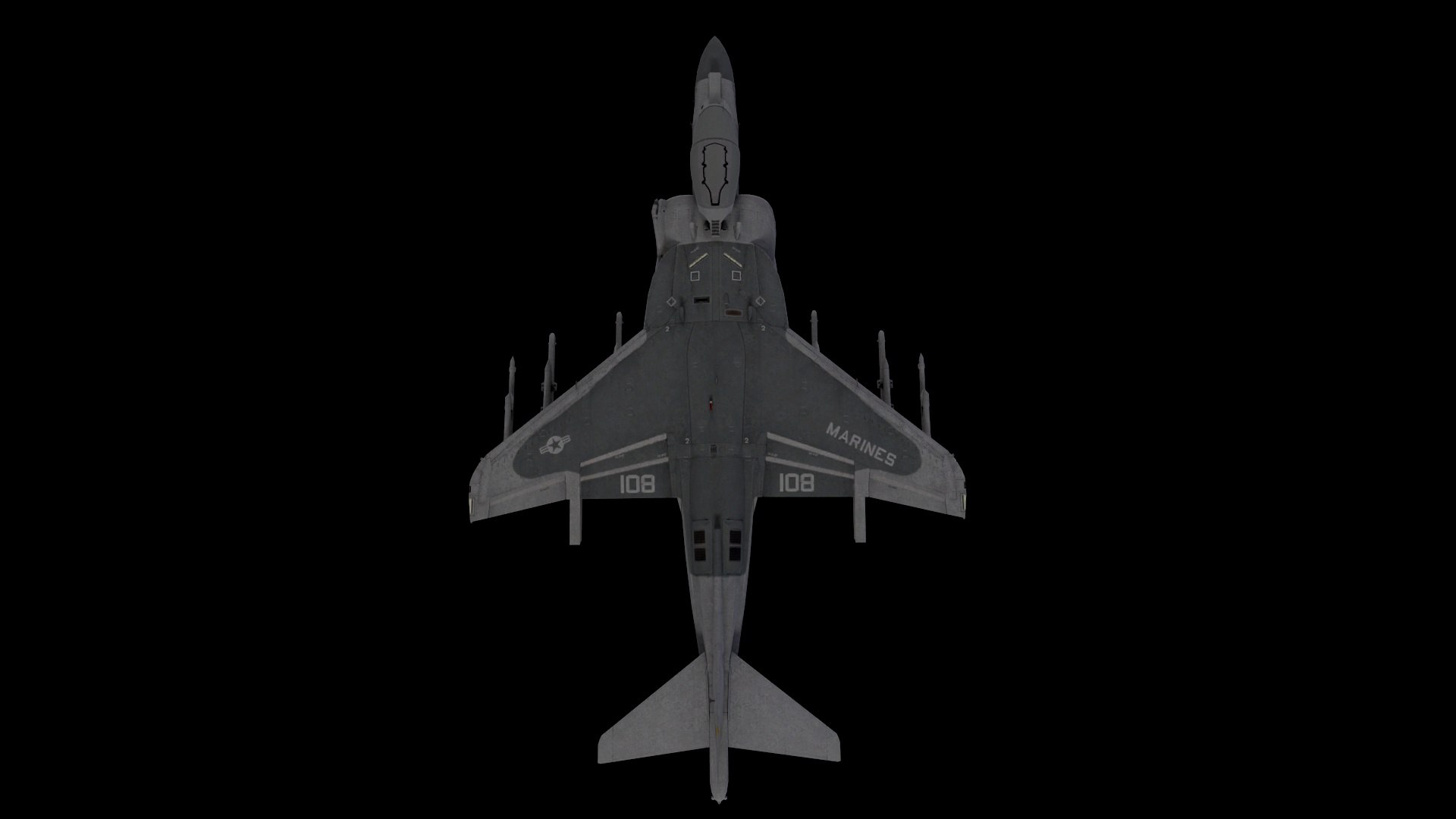 AV-8B Harier 2 3D Model - TurboSquid 1769283