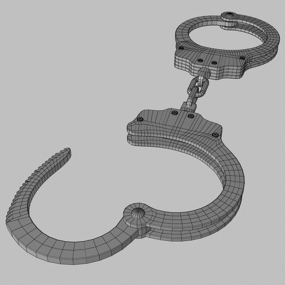handcuffs 3d model