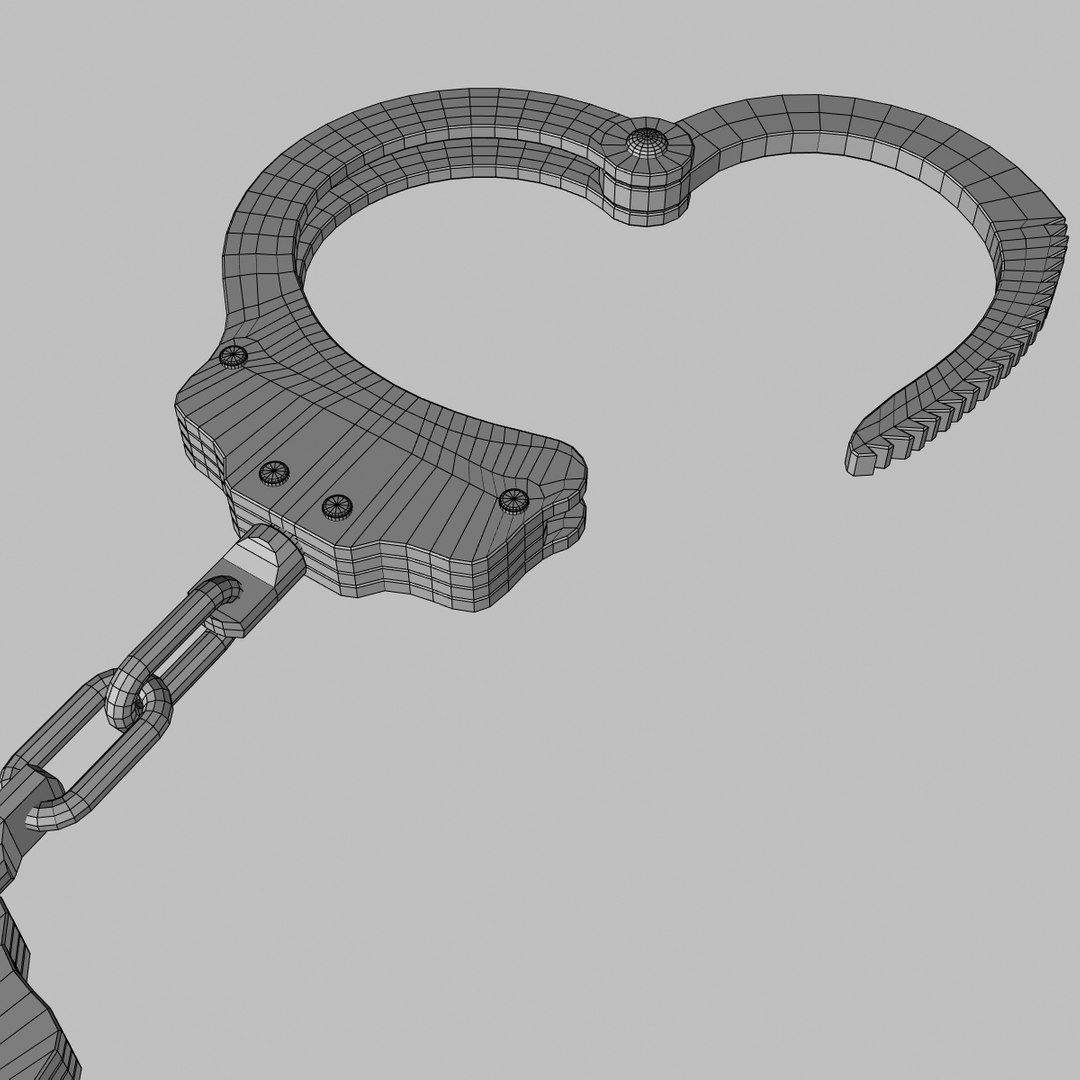 handcuffs 3d model