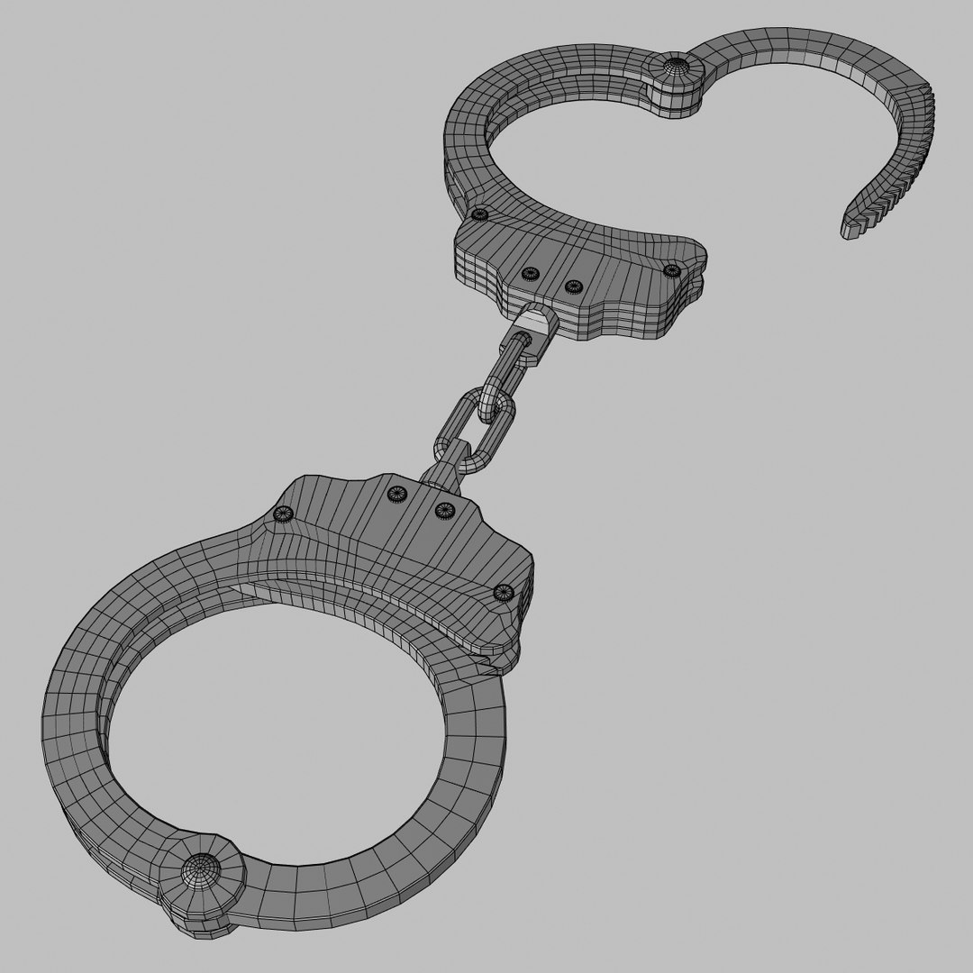 handcuffs 3d model