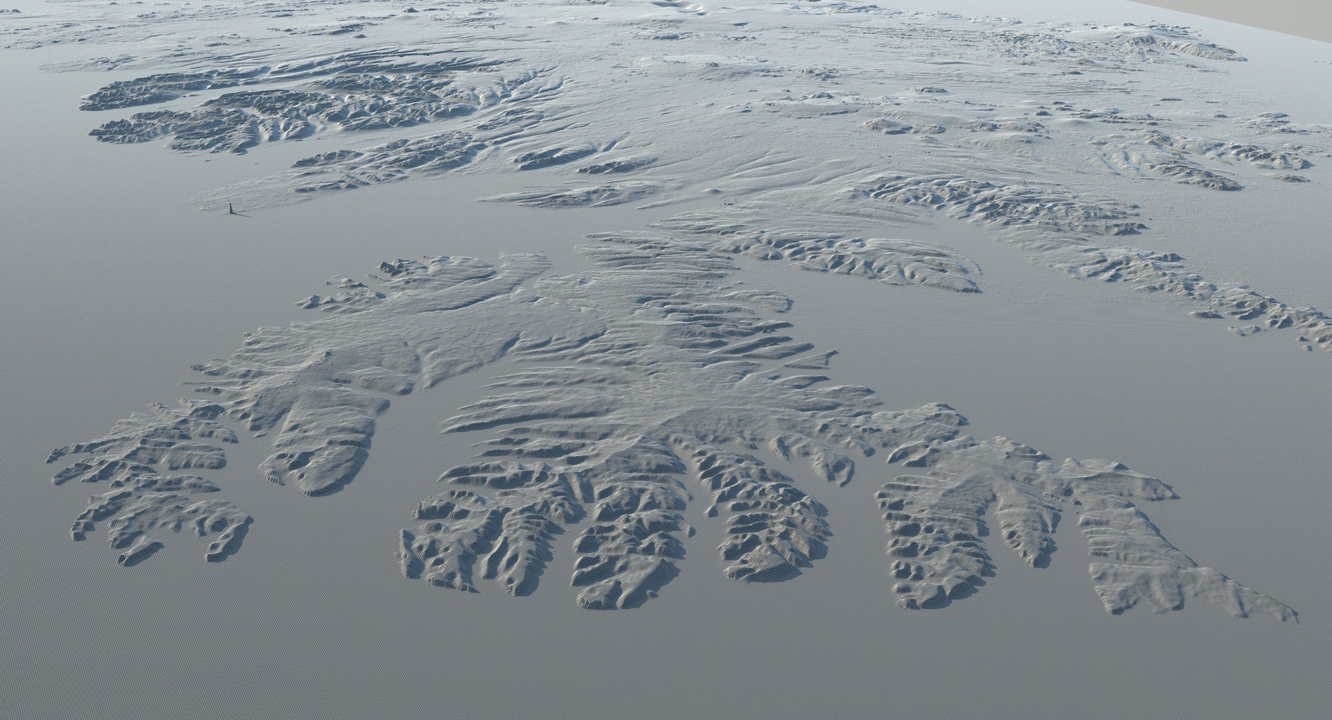 3d model iceland volcanic island