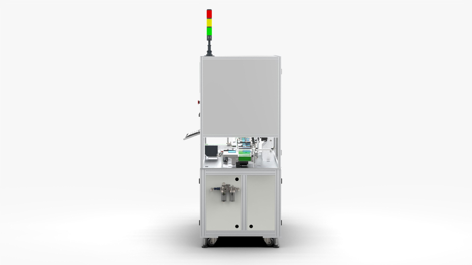 Automatic Soft Pack Battery Pack Measuring Machine 3D Model ...