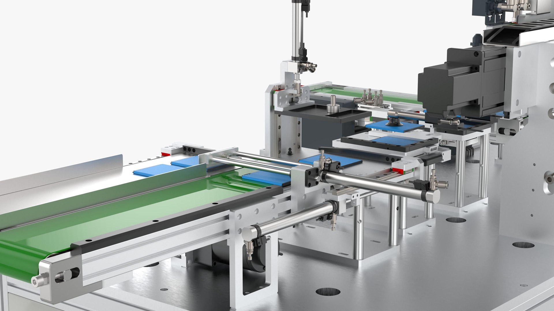 Automatic Soft Pack Battery Pack Measuring Machine 3D Model ...