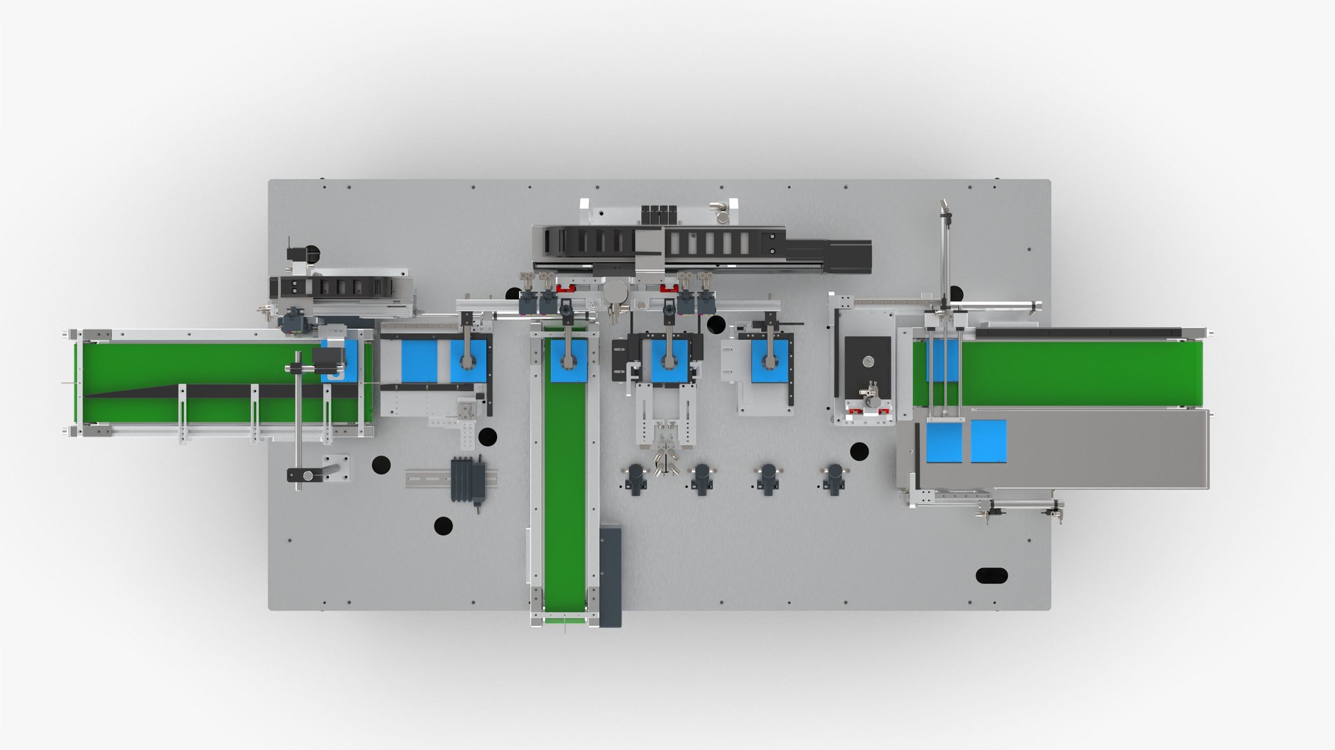 Automatic Soft Pack Battery Pack Measuring Machine 3D Model ...