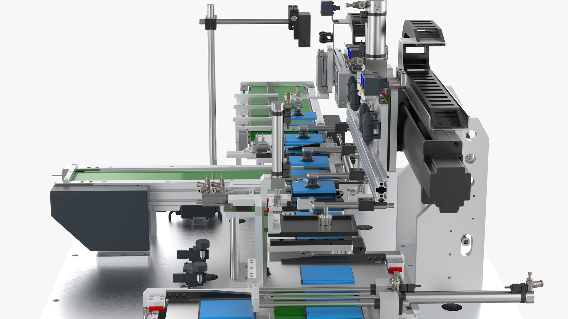 Automatic Soft Pack Battery Pack Measuring Machine 3D Model ...