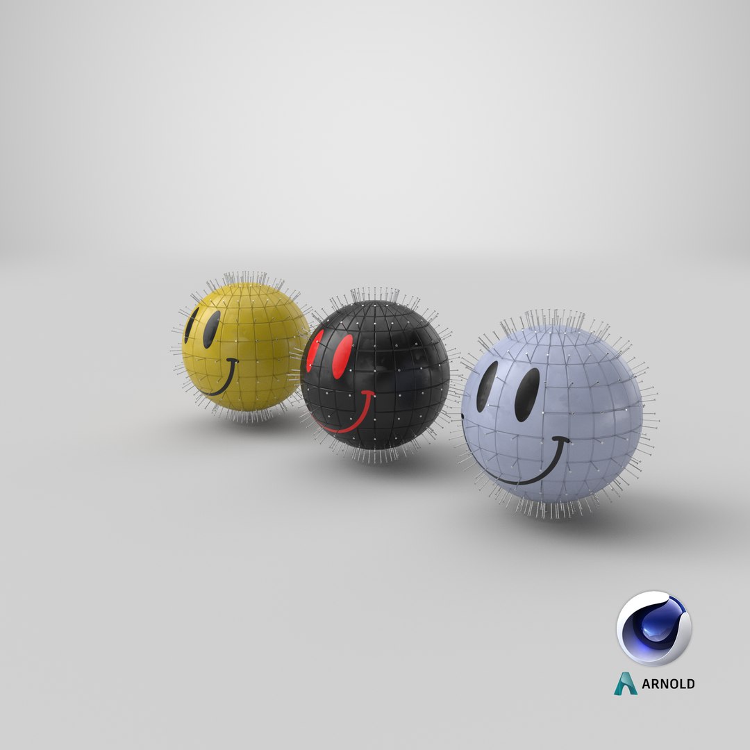Pinsmile smile pinhead 3D - TurboSquid 1436564