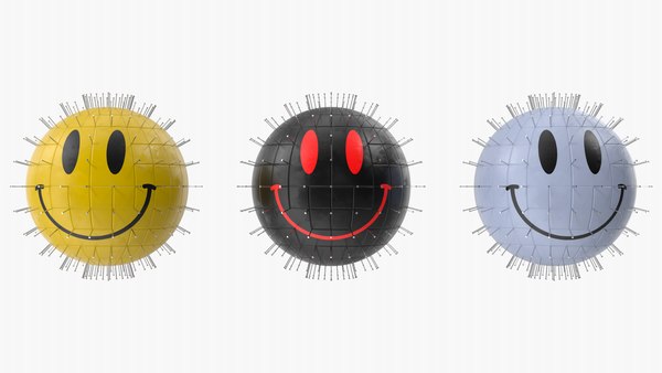 Pinsmile smile pinhead 3D - TurboSquid 1436564