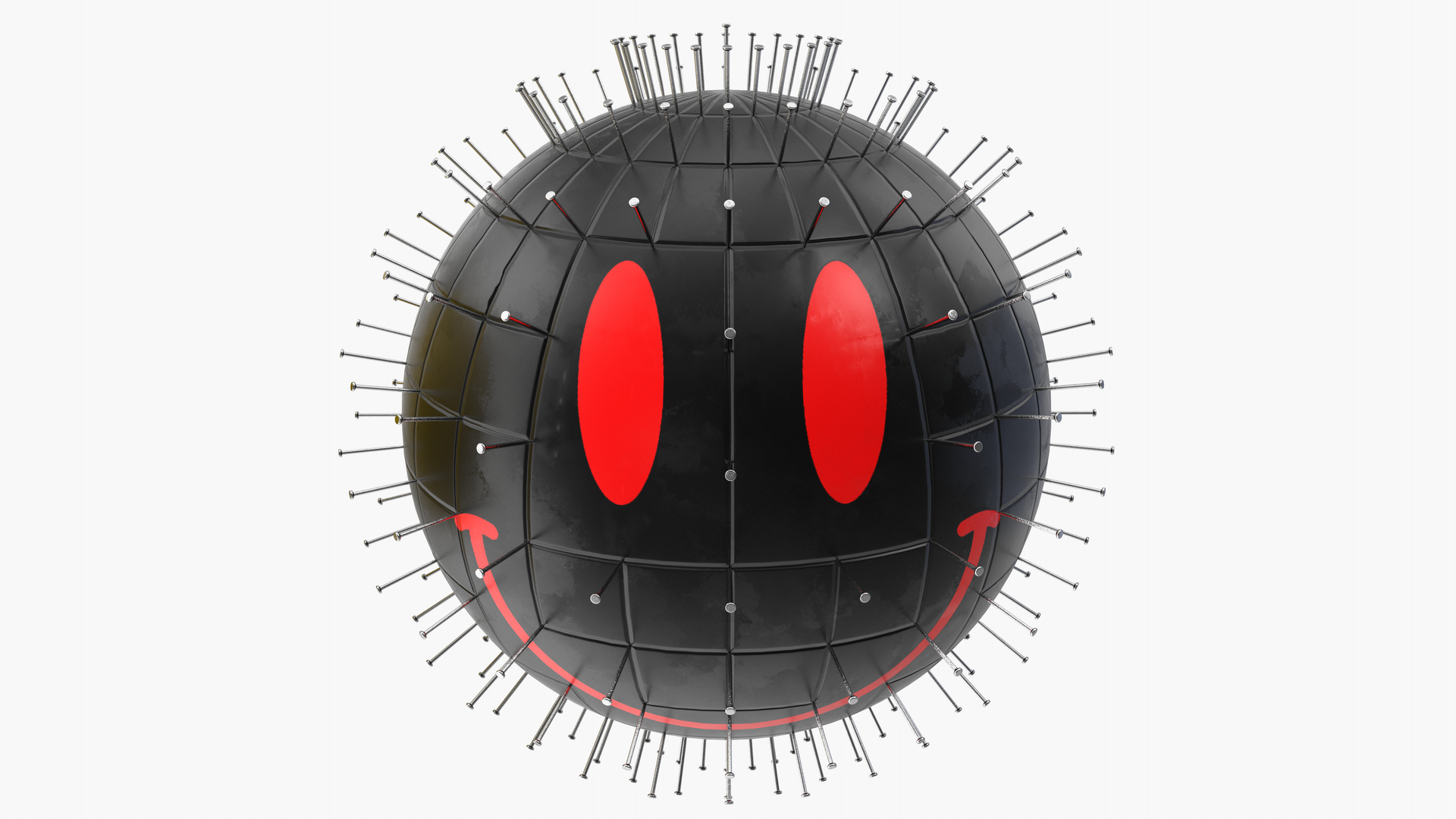 Pinsmile smile pinhead 3D - TurboSquid 1436564