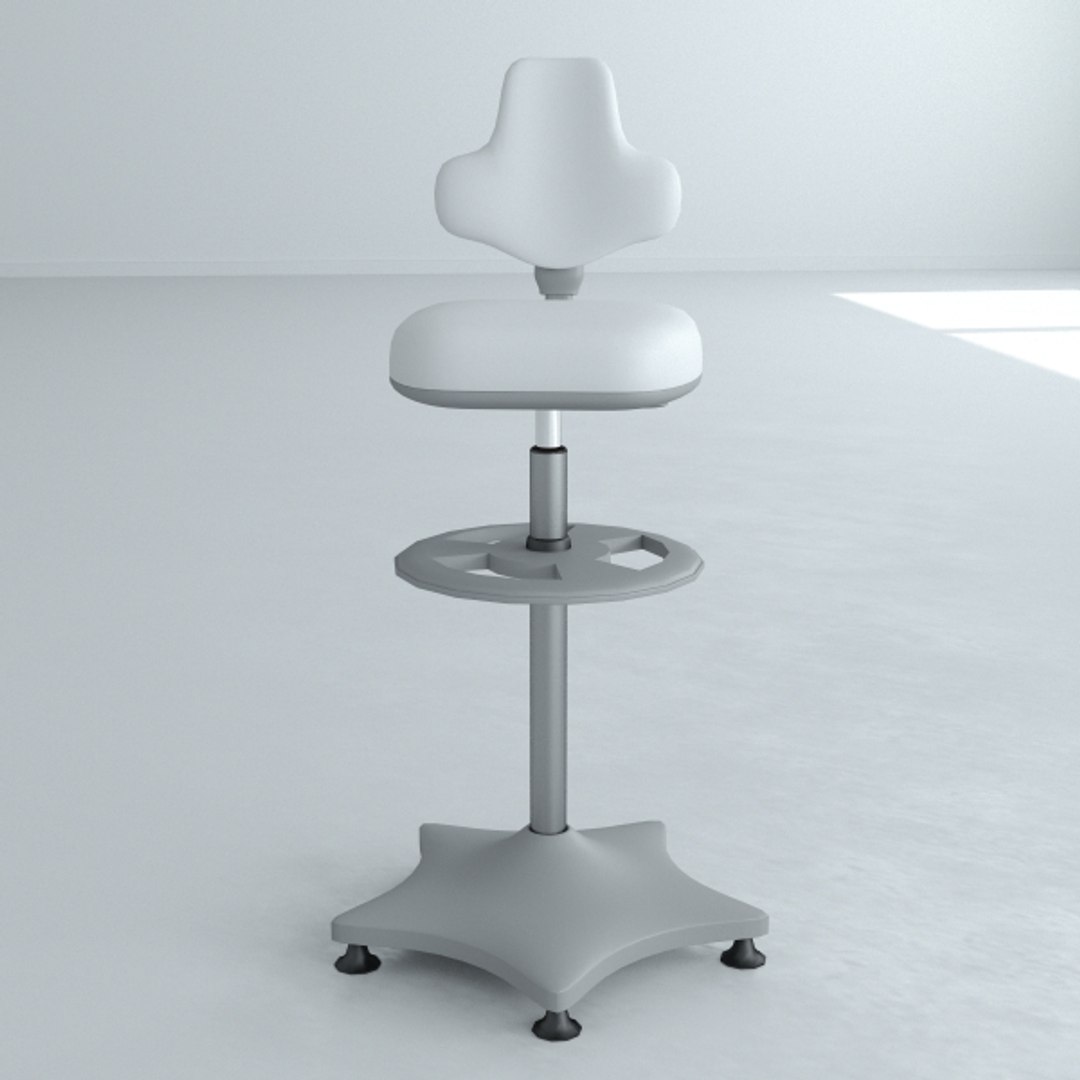 Lab chair 2 3D - TurboSquid 1228048