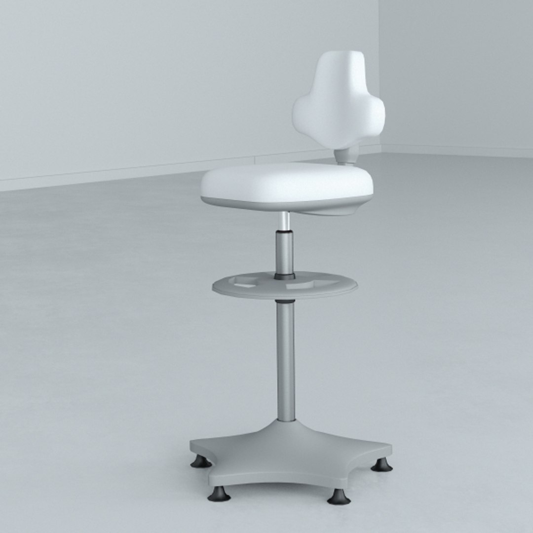 Lab chair 2 3D - TurboSquid 1228048