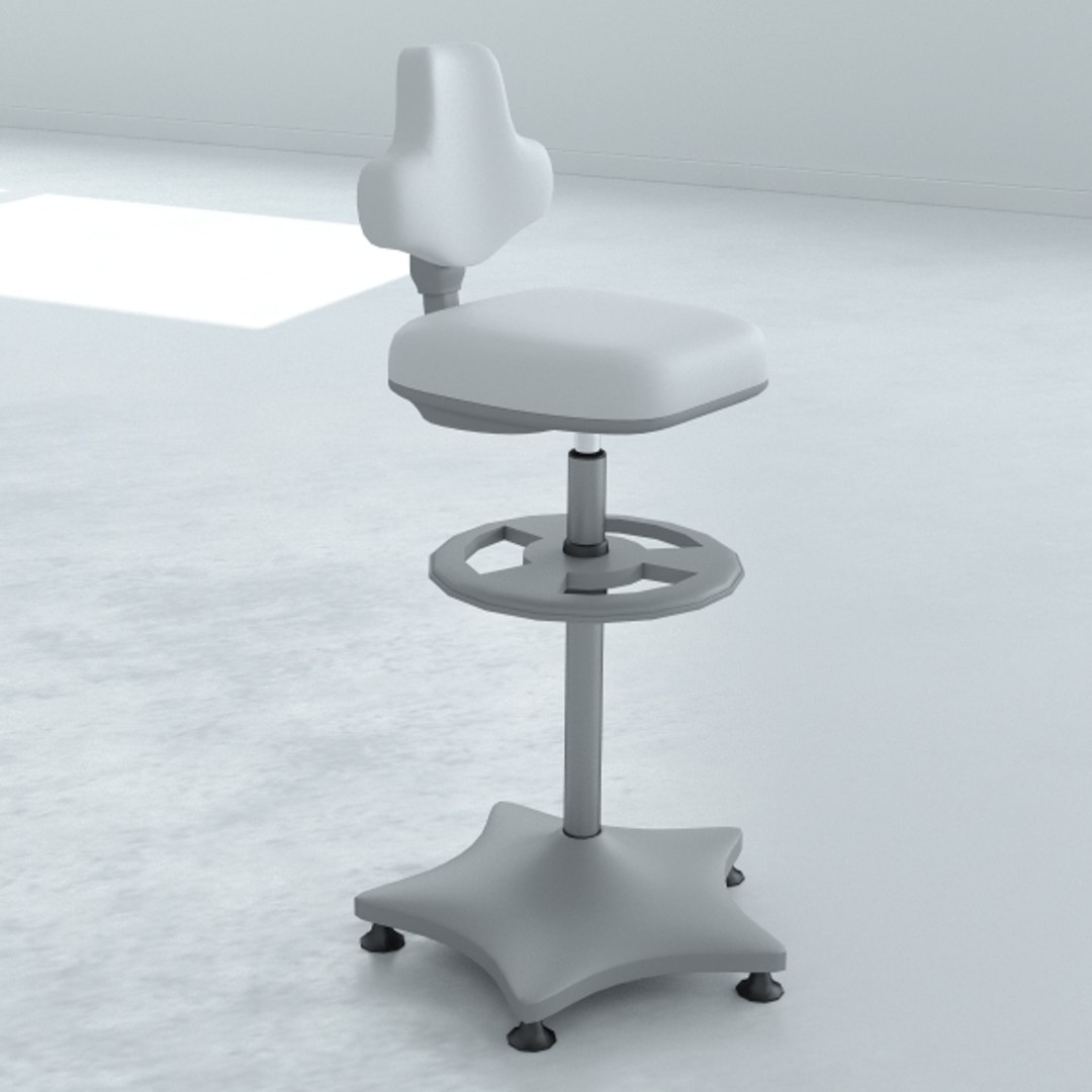 Lab chair 2 3D - TurboSquid 1228048