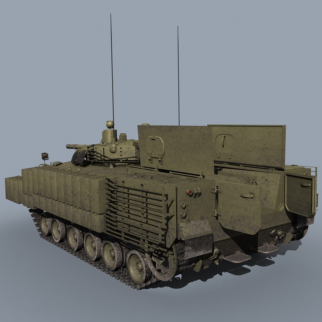 Russian Bmp-3 Kaktus 3d Max